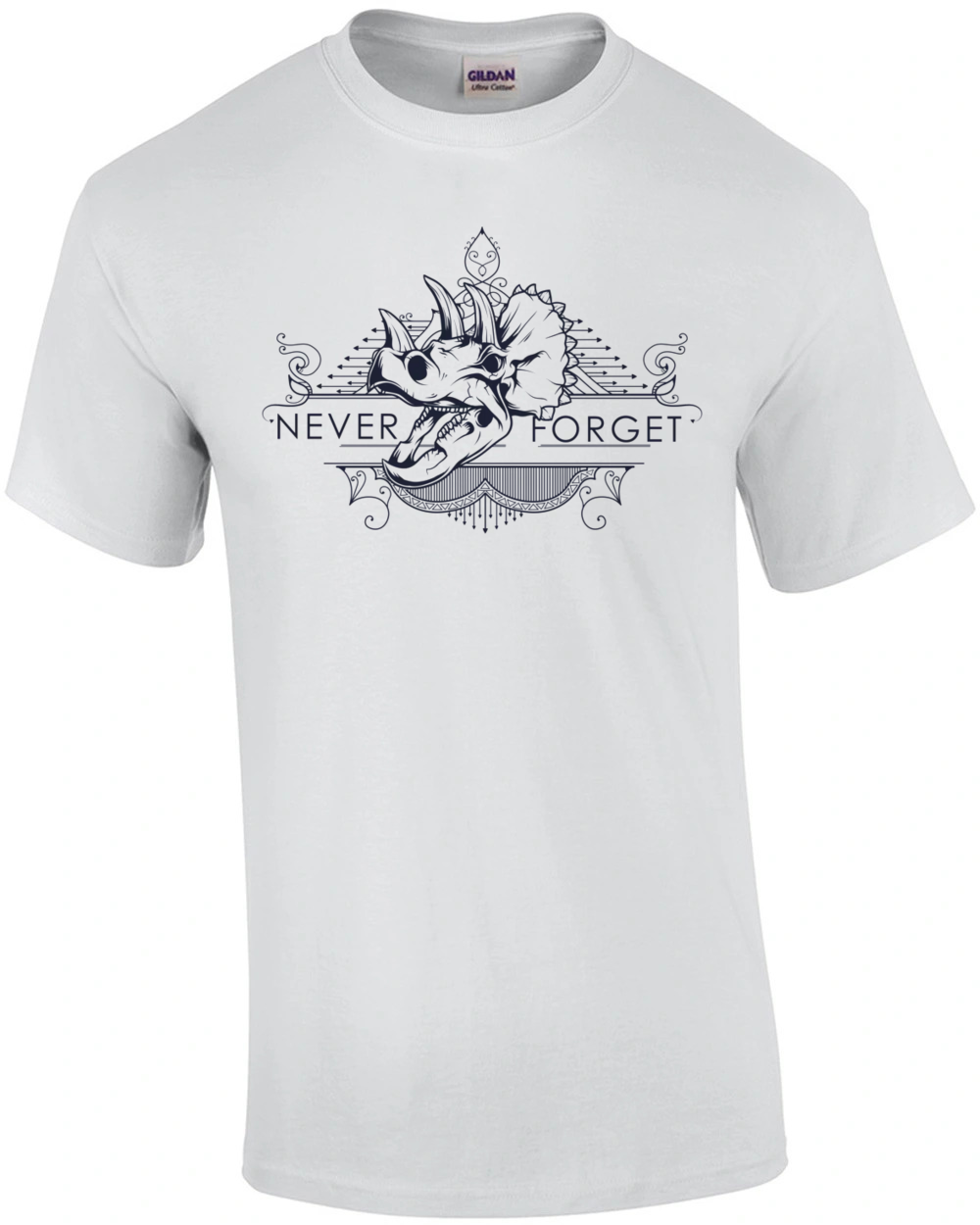 Never Forget Triceratops Dinosaur T-Shirt