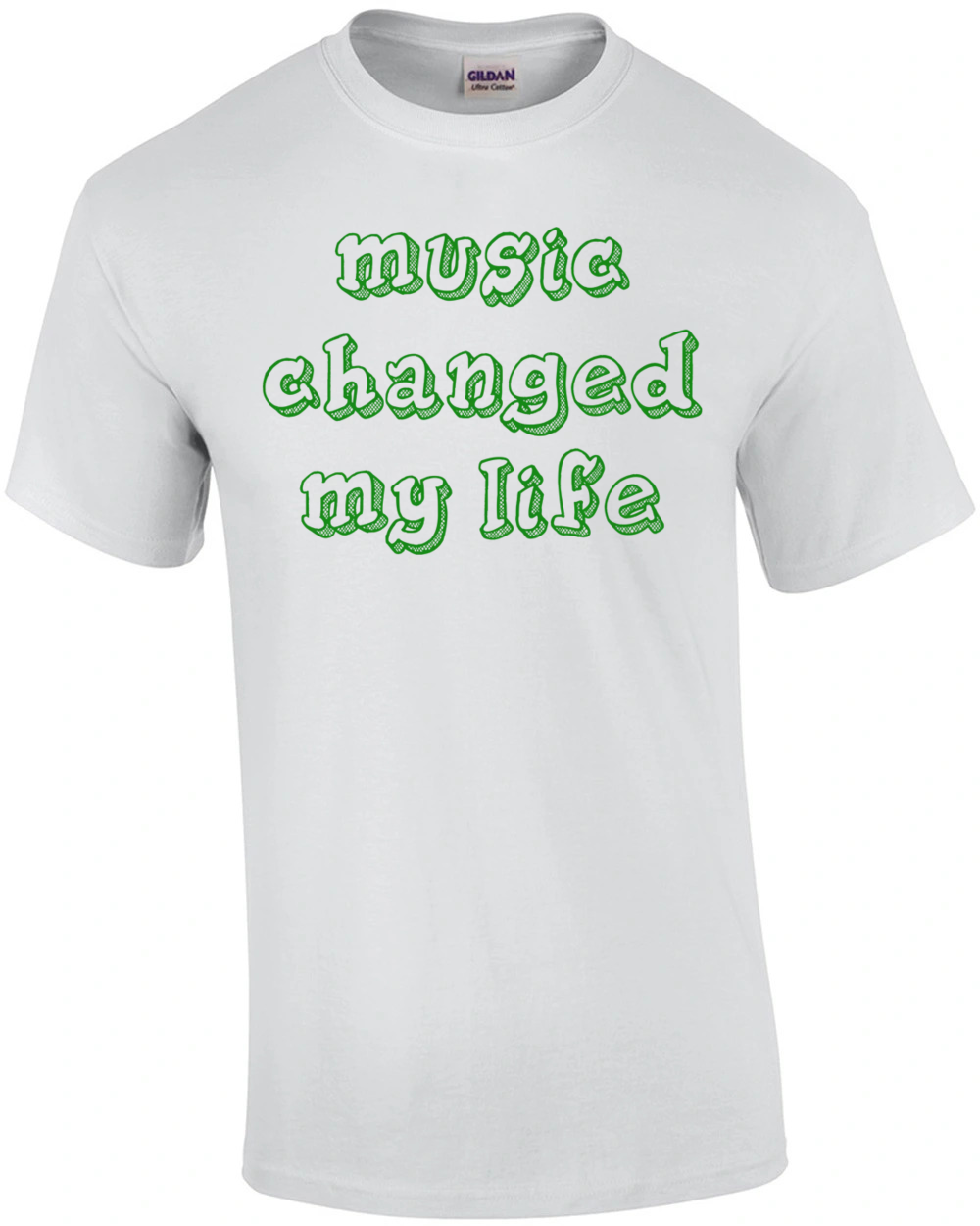 music changed my life shirt