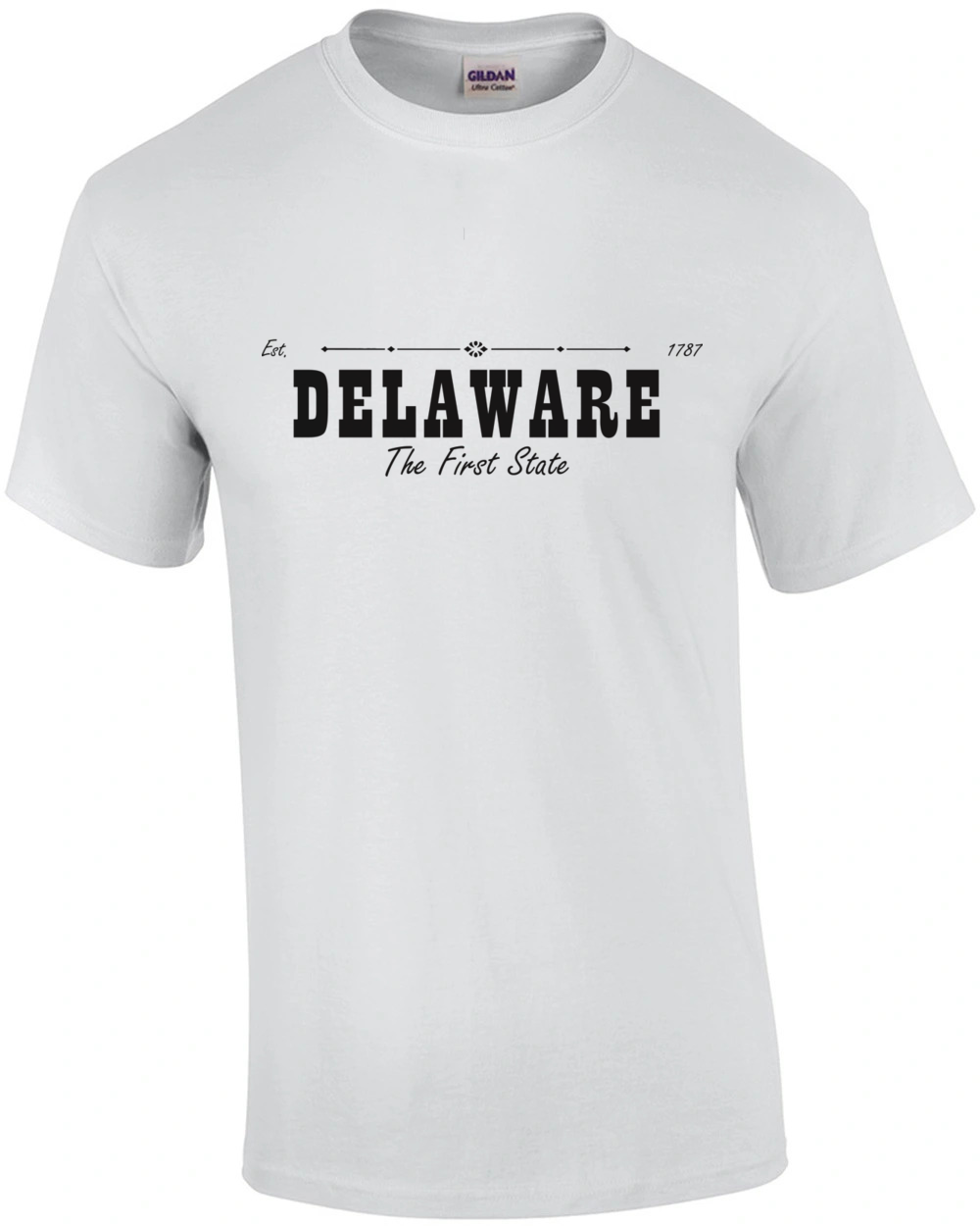 Delaware - The First State Est. 1787 - Delaware T-Shirt