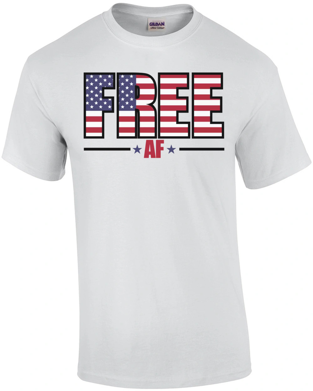 Free AF - Patriotic T-Shirt