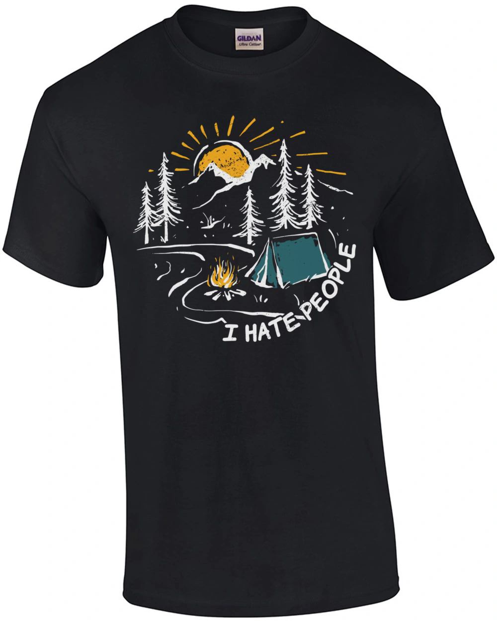 I Hate People Camping Shirt