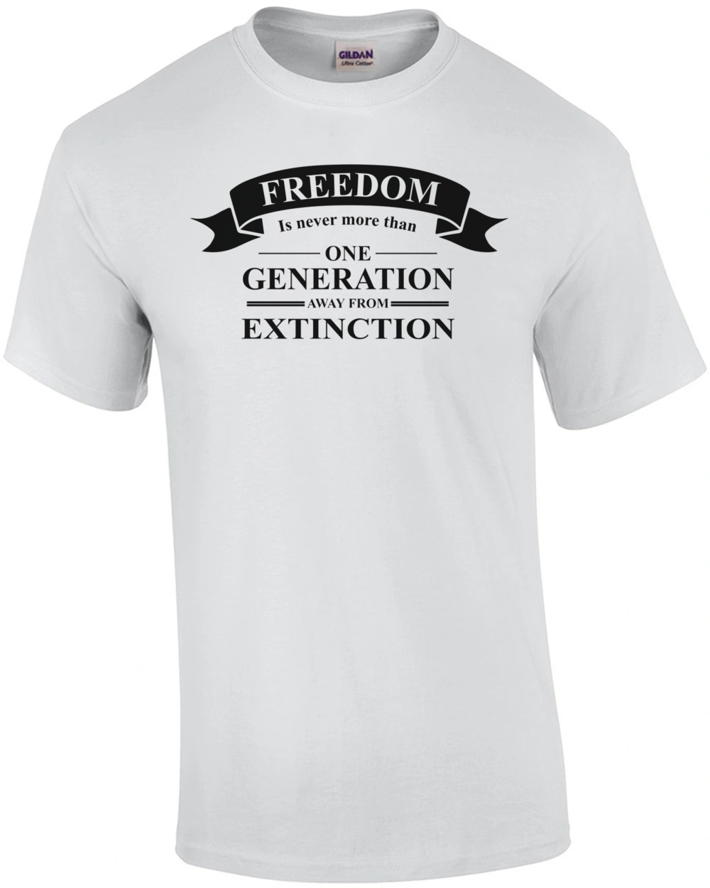 Freedom is never more than one generation away from extinction - Ronald ...