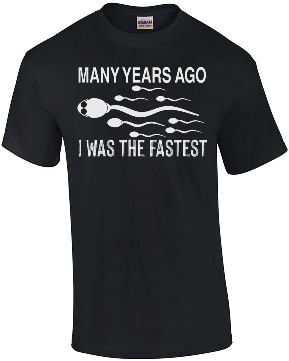 Many Years Ago I Was The Fastest Funny Shirt