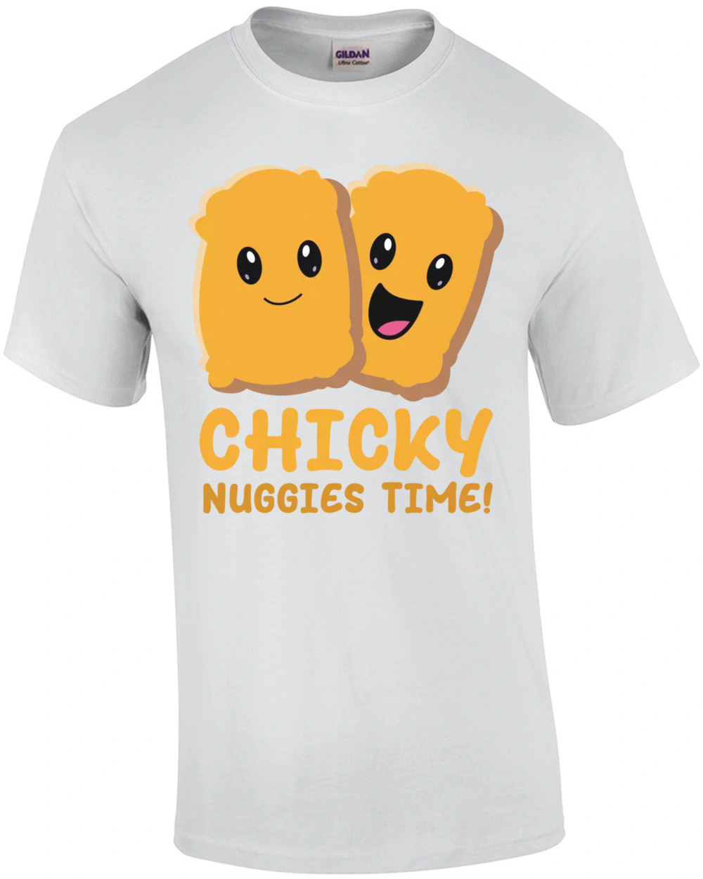 Chicky Nuggies Time! Funny Viral Meme T-Shirt