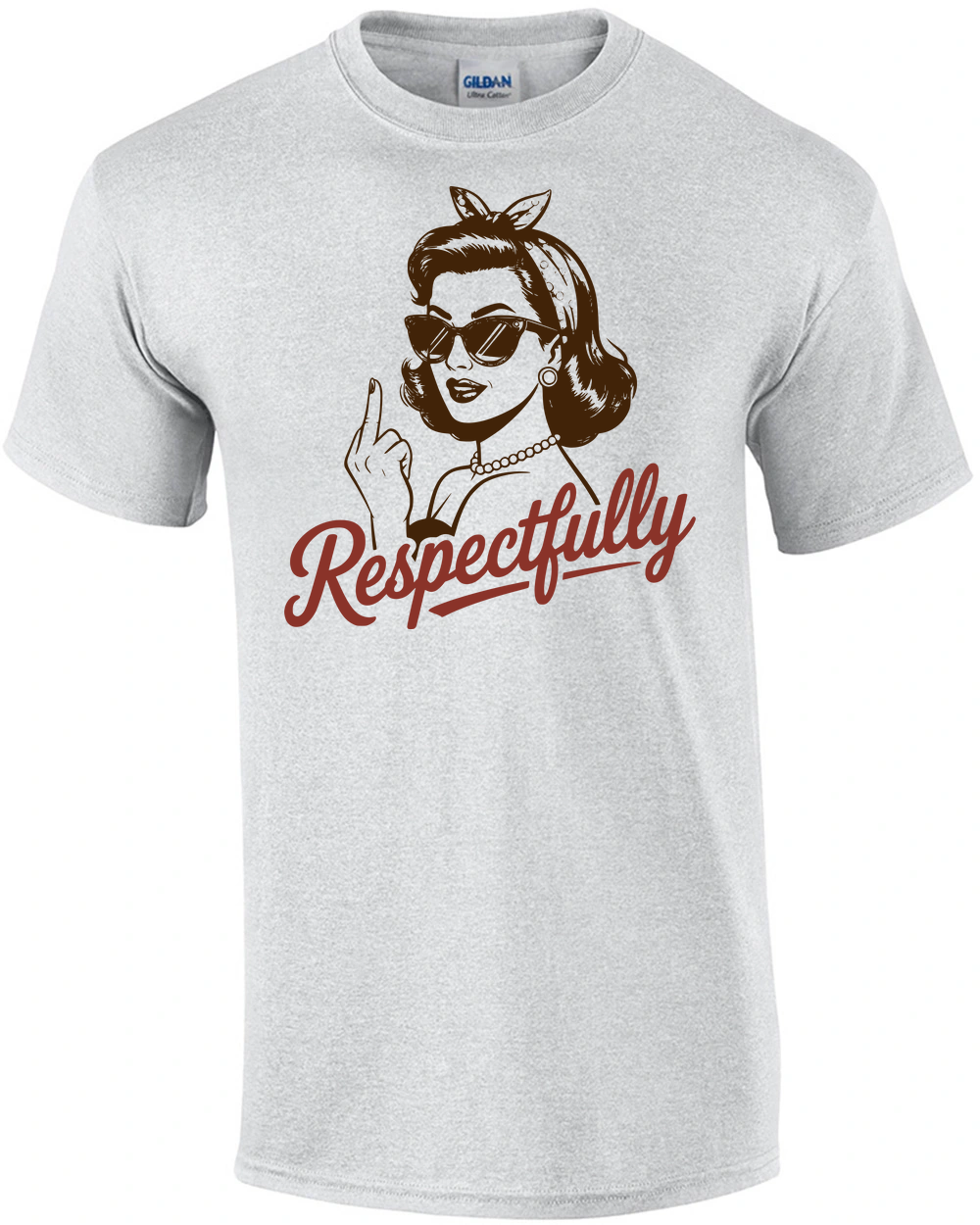 Middle Finger Respectfully T-Shirt | Better Than Pants