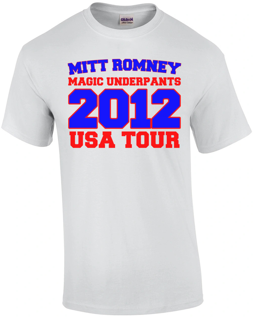 Mitt Romney Magic Underpants 2012 Usa Tour - Anti Mitt Romney Shirt