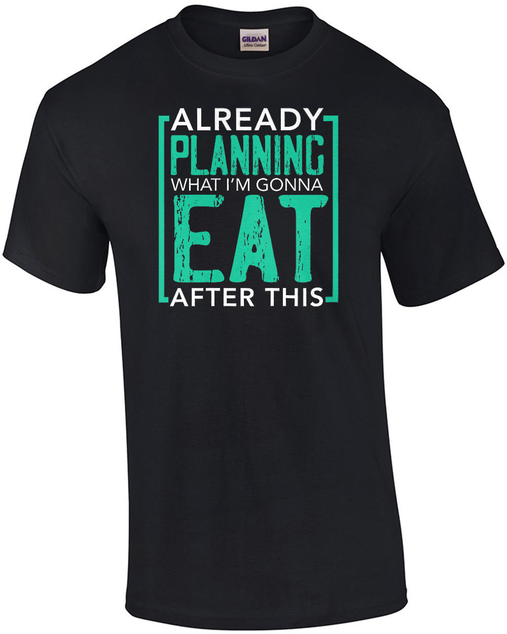 Already planning what I'm gonna eat after this - fat t-shirt | eBay