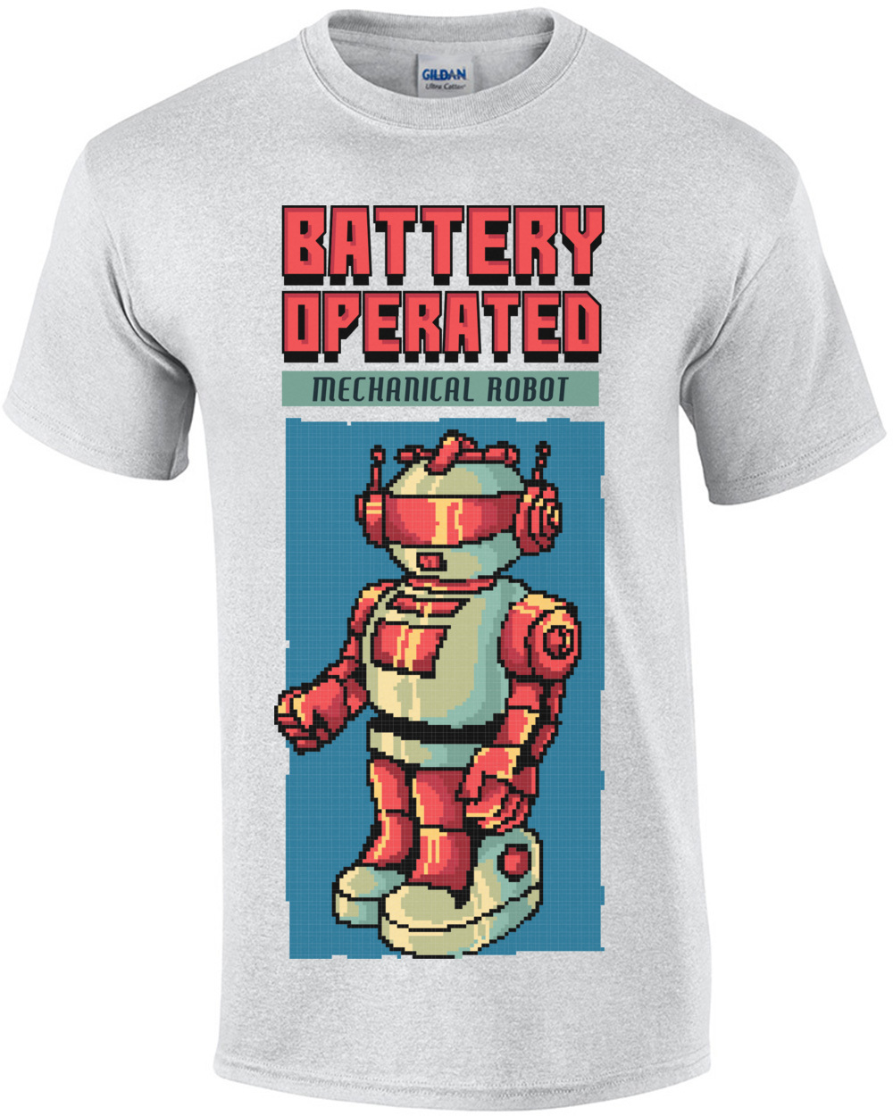 Battery Operate Mechanical Robot Retro Toy T-Shirt | eBay
