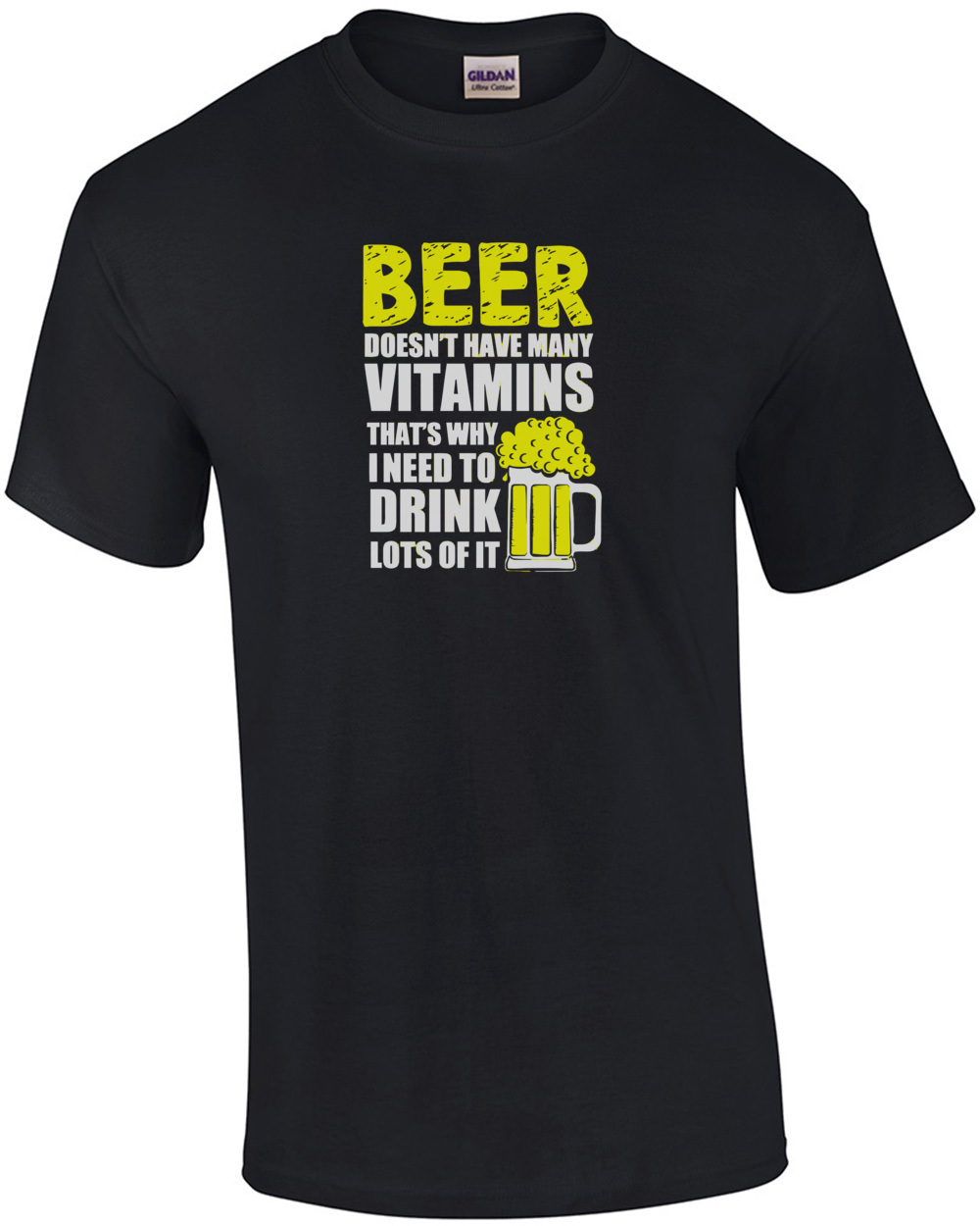 Beer Doesnt Have Many Vitamins Thats Why I Need To Drink Lots Of It T ...