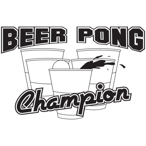 Beer Pong Champ T-shirt