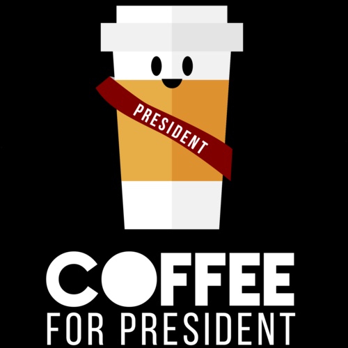 Coffee for president t-shirt shirt
