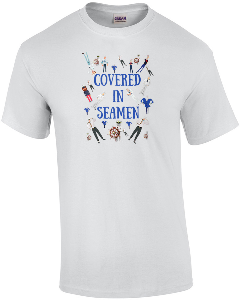 Covered in Seamen - Funny Offensive T-Shirt | eBay
