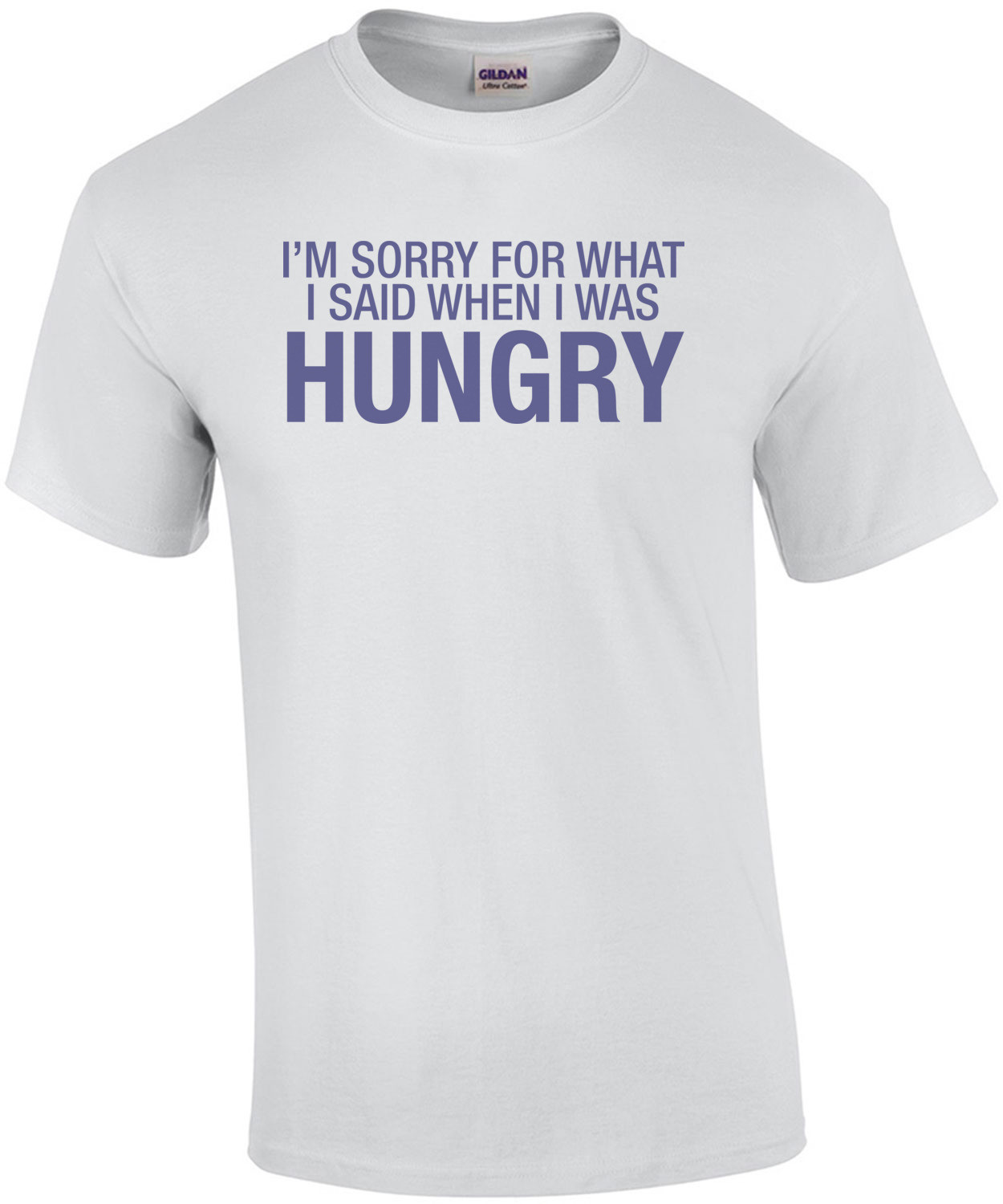 I'm Sorry for What I Said When I Was Hungry shirt