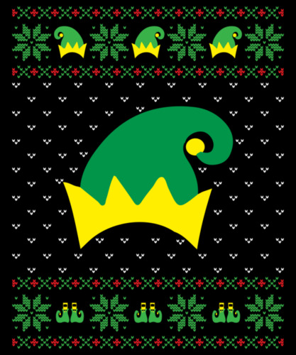 Elf Ugly Christmas Sweater