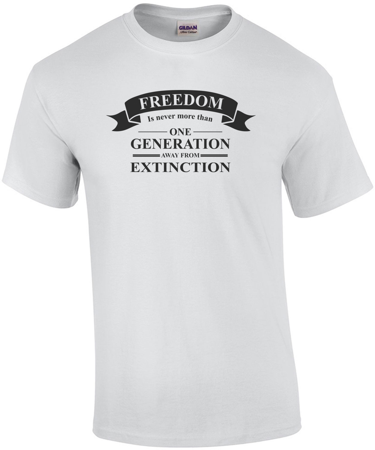 Freedom is never more than one generation away from extinction - Ronald ...