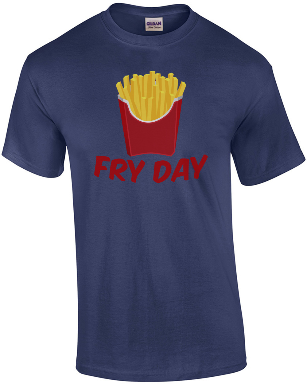 Fry Day Funny French Fries Pun T-shirt | eBay