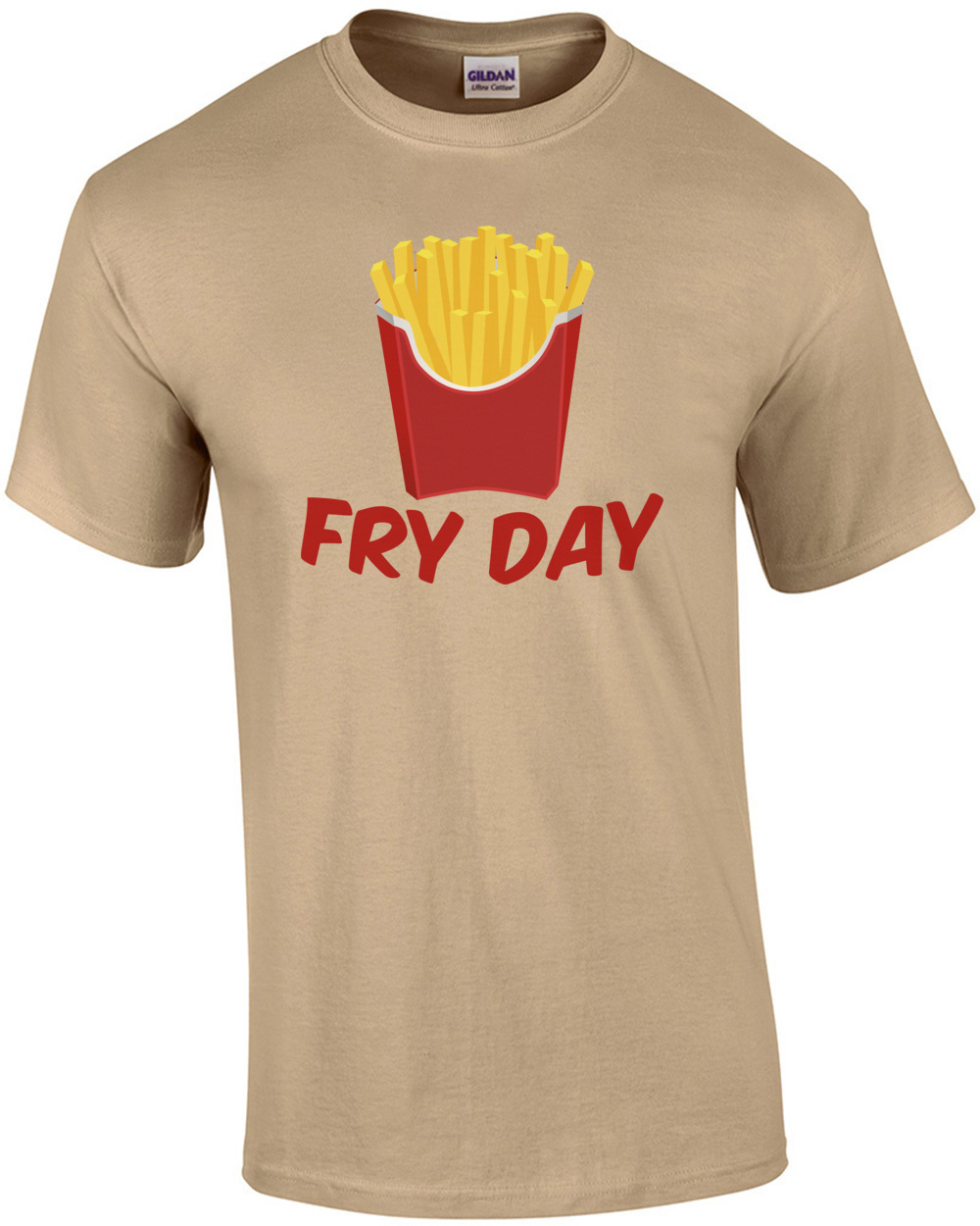 Fry Day Funny French Fries Pun T-shirt | eBay