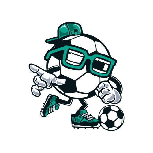 Gangsta Soccer Football Cartoon T-Shirt