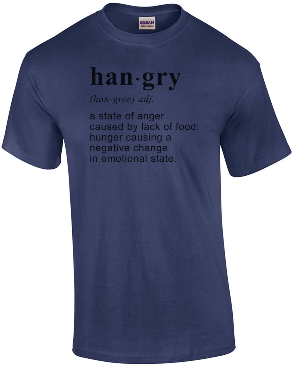 hangry - a state of anger caused by lack of food t-shirt | eBay