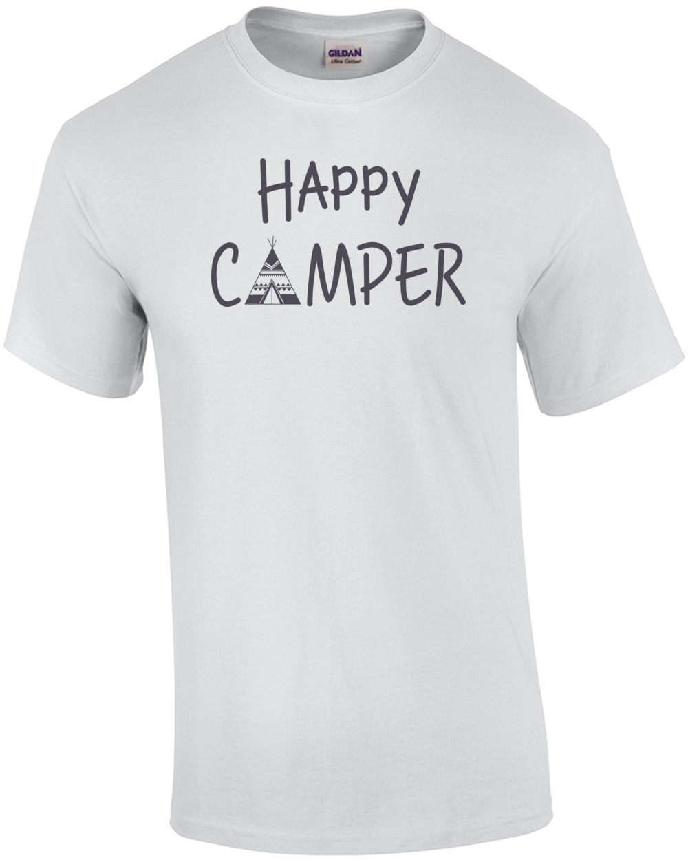 Happy Camper teepee - Happy Camper T-Shirt | eBay