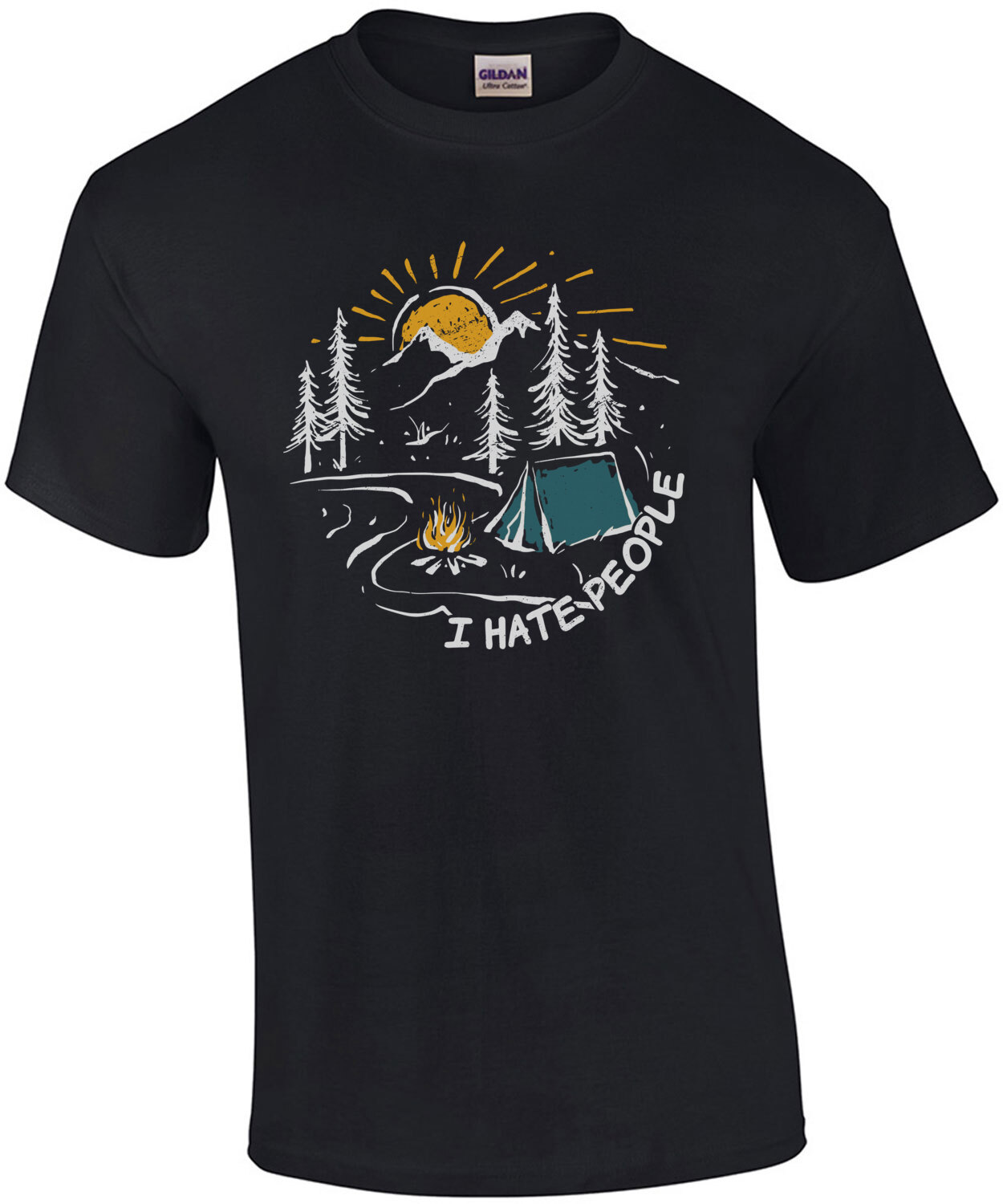 I Hate People Camping Shirt