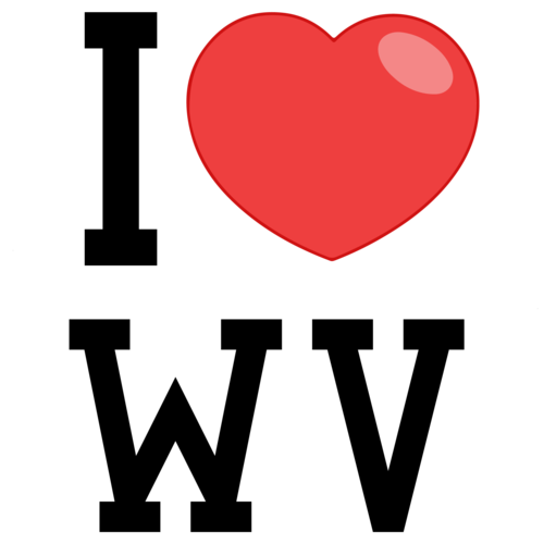 I love (heart) West Virginia T-Shirt