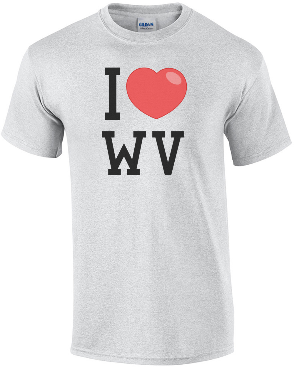 I love (heart) West Virginia T-Shirt | eBay
