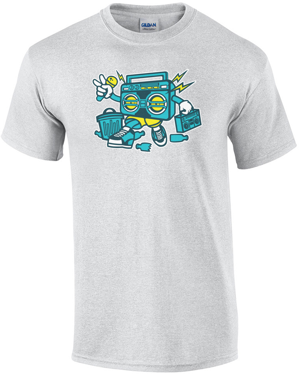 Old School Boombox T-Shirt | eBay