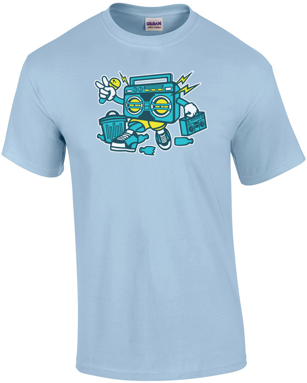 Old School Boombox T-Shirt | eBay