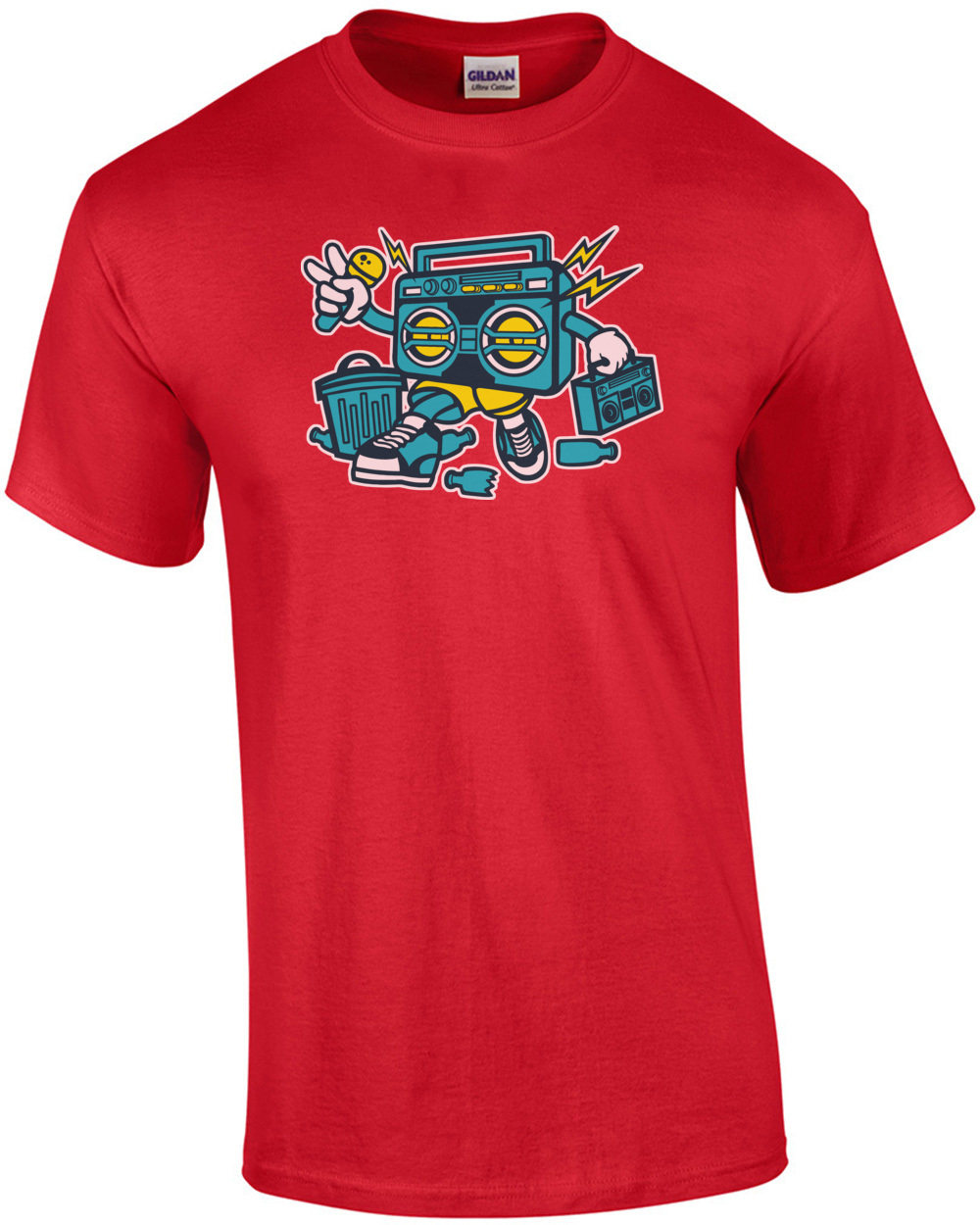 Old School Boombox T-Shirt | eBay