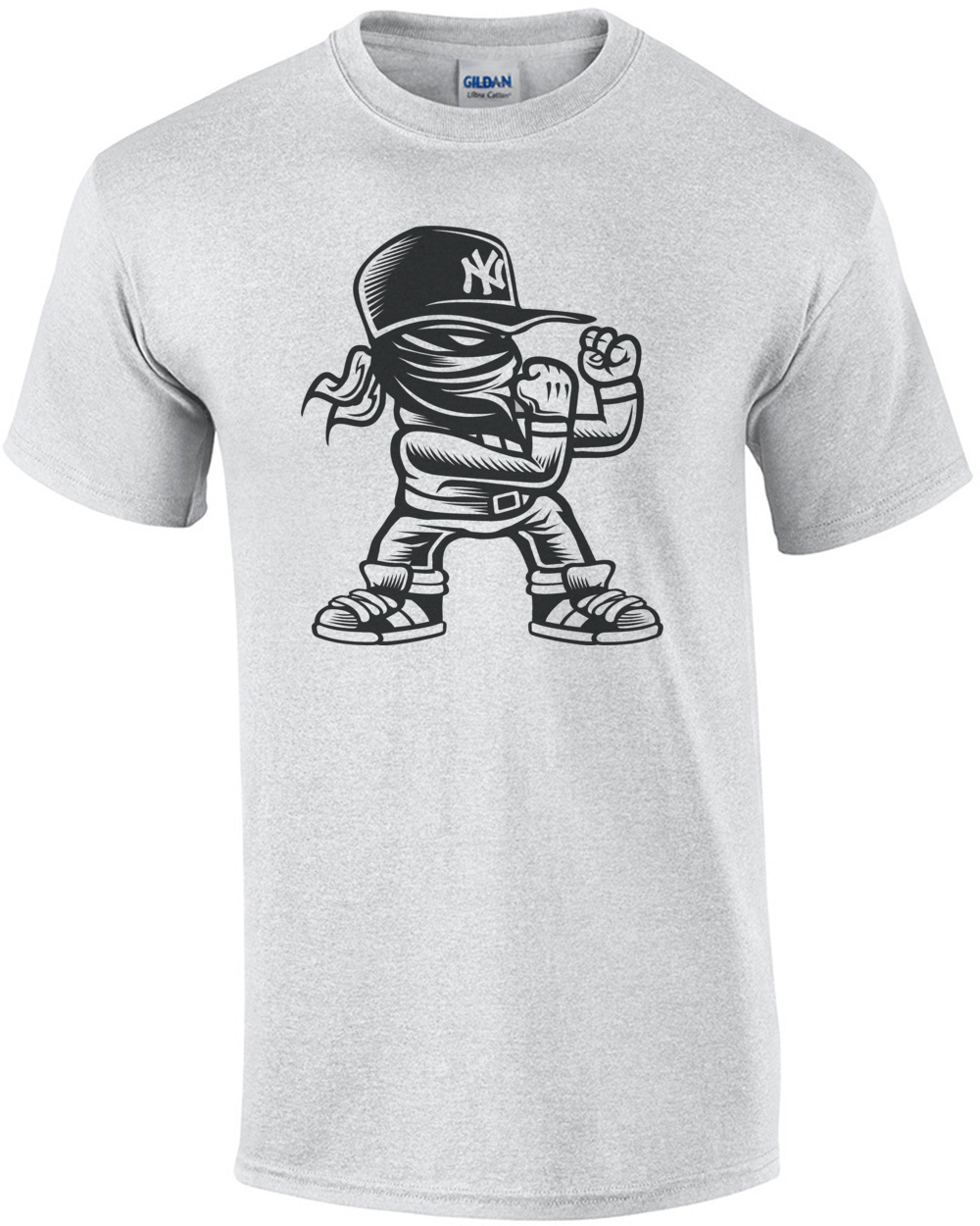 Retro Gangsta Ninja T-Shirt | eBay