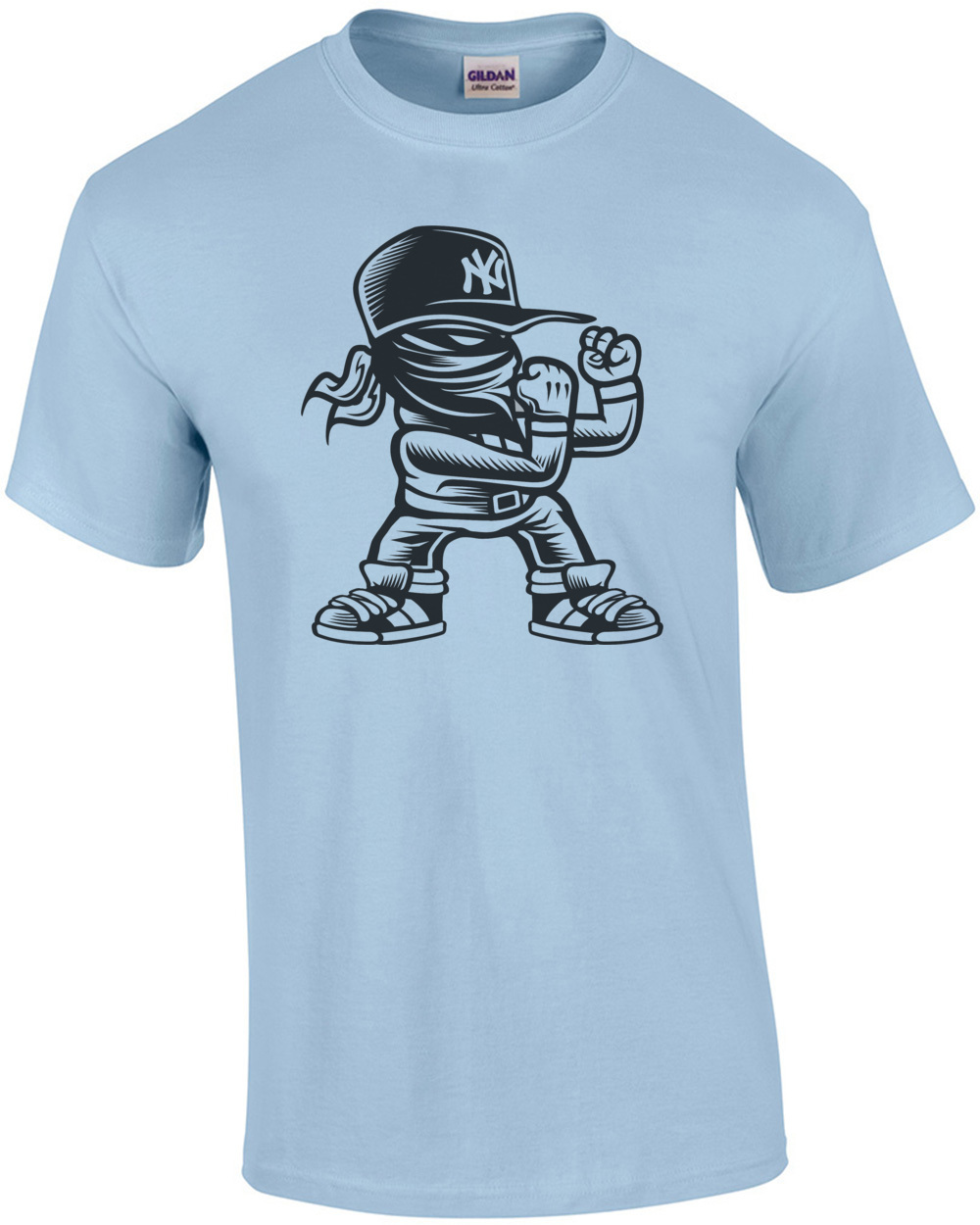 Retro Gangsta Ninja T-Shirt | eBay