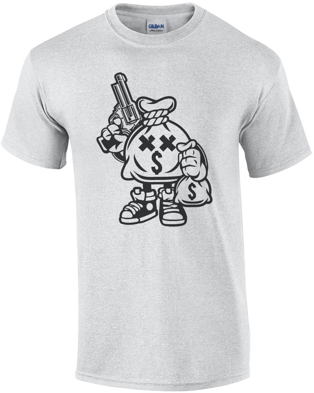 Retro Moneybag Robber T-shirt | eBay