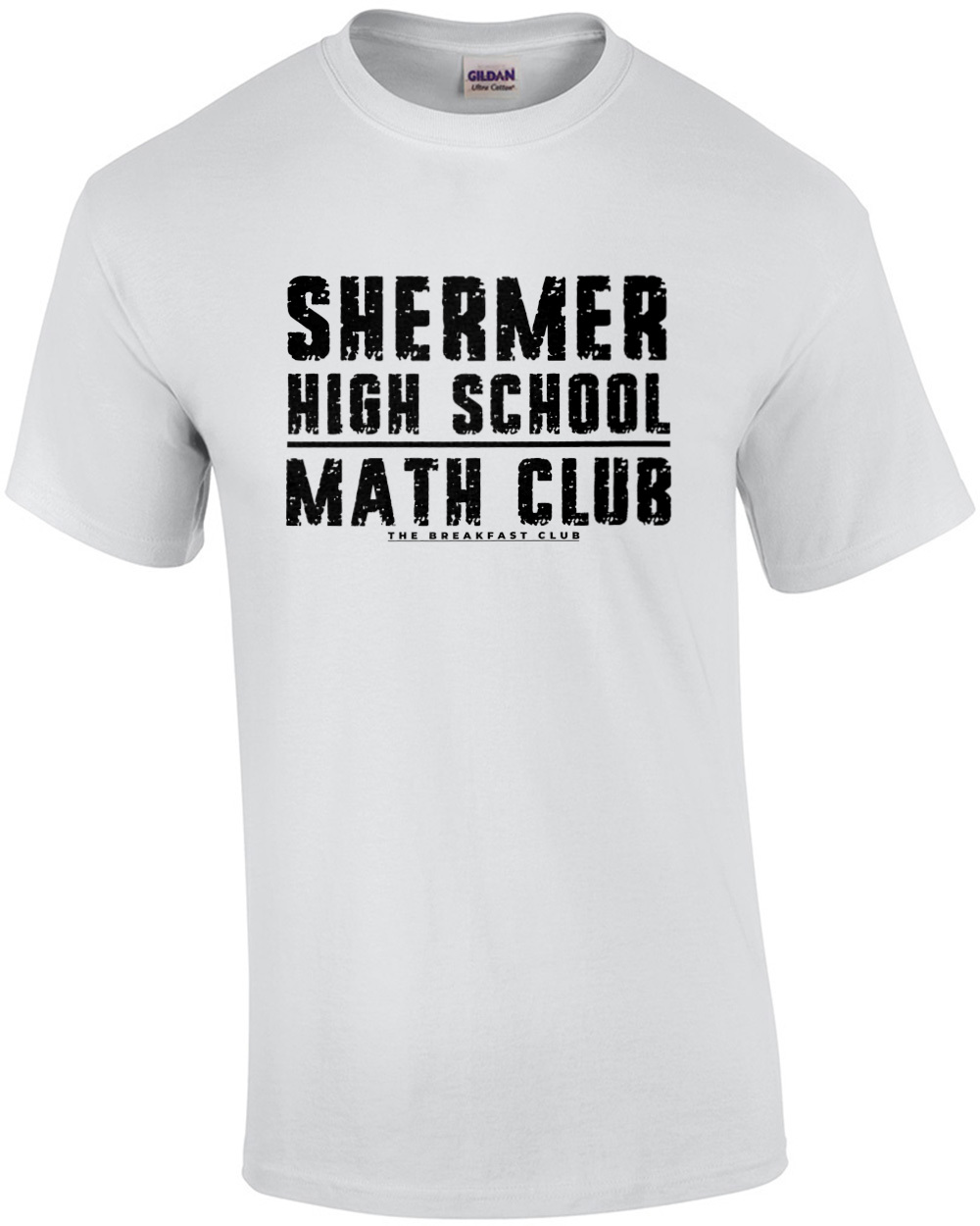 Shermer High School - Math Club - The Breakfast Club - 80's t-shirt | eBay