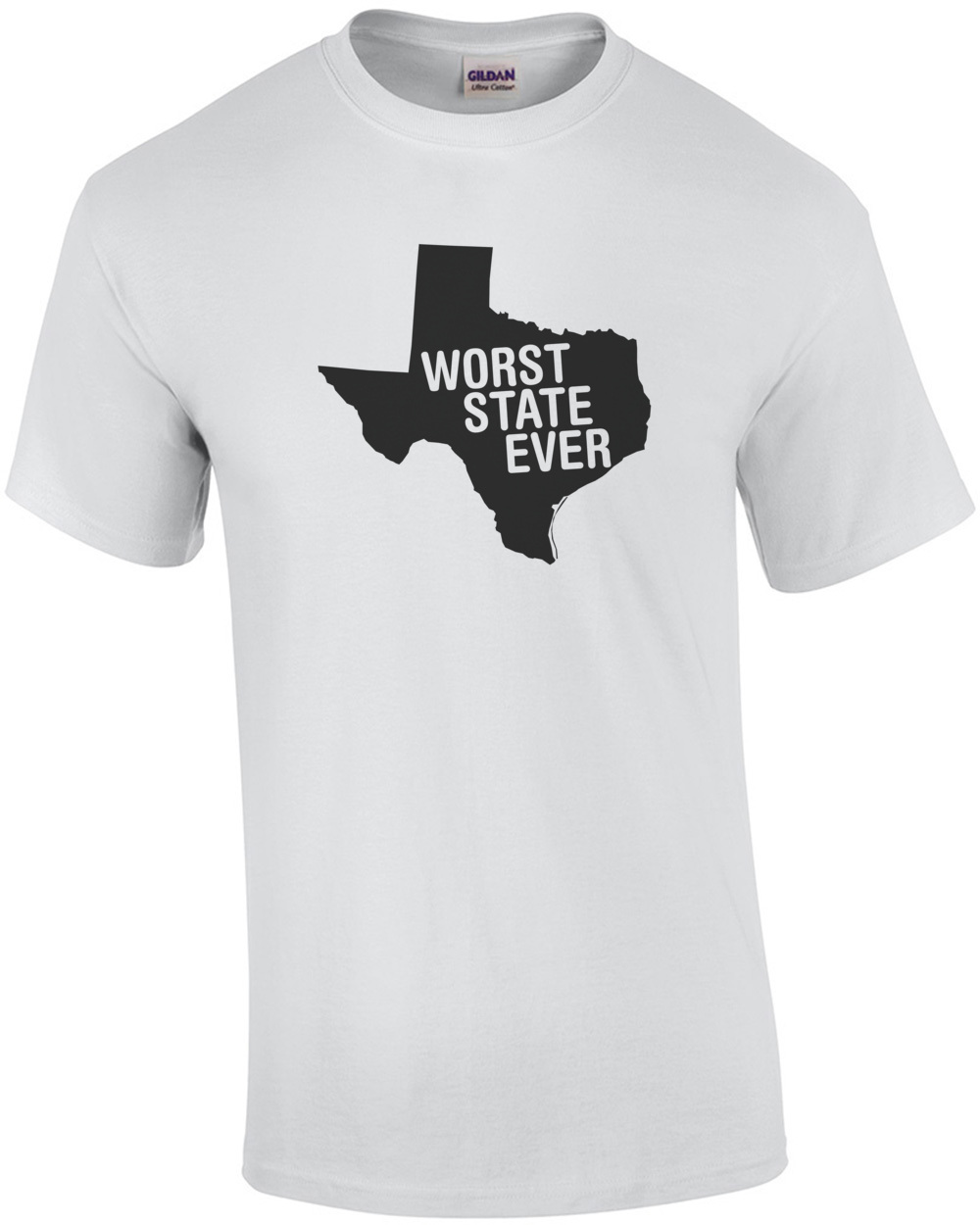 Texas Worst State Ever - Funny Texas T-Shirt | eBay