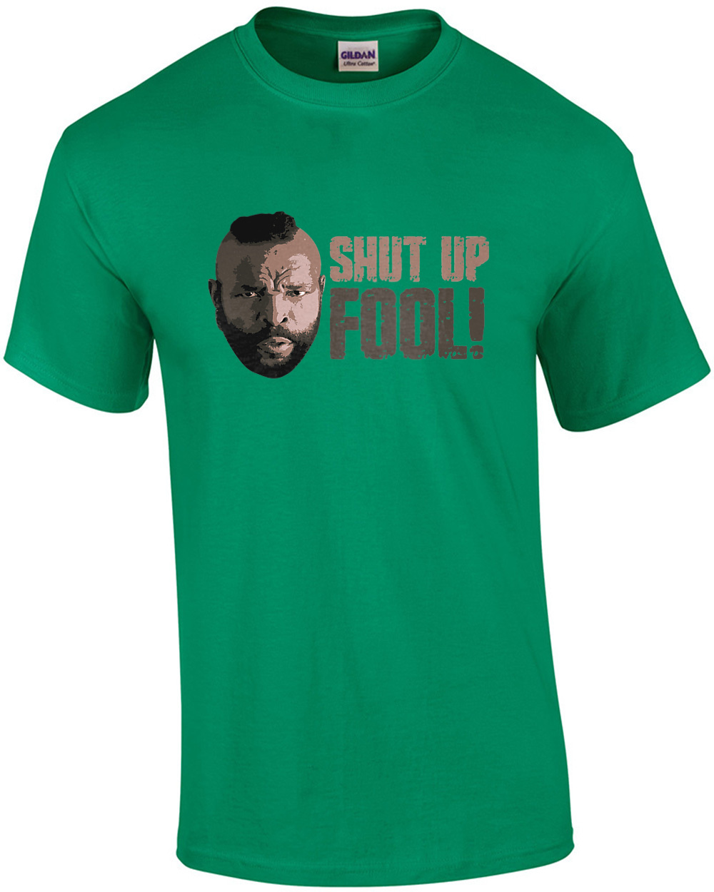The A Team - Shut Up Fool - Mr. T 80's T-Shirt | eBay