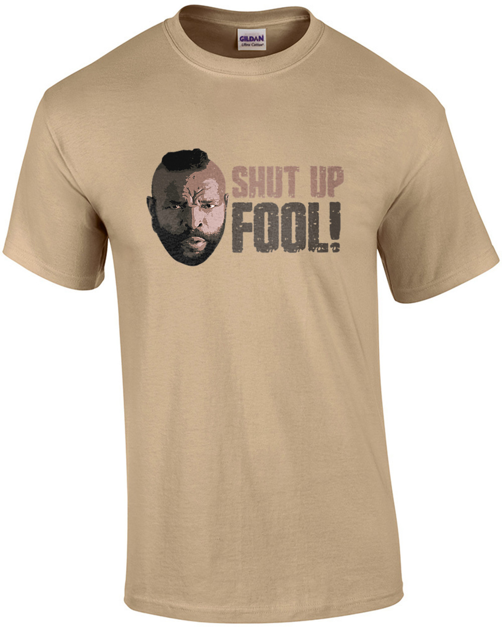 The A Team - Shut Up Fool - Mr. T 80's T-Shirt | eBay