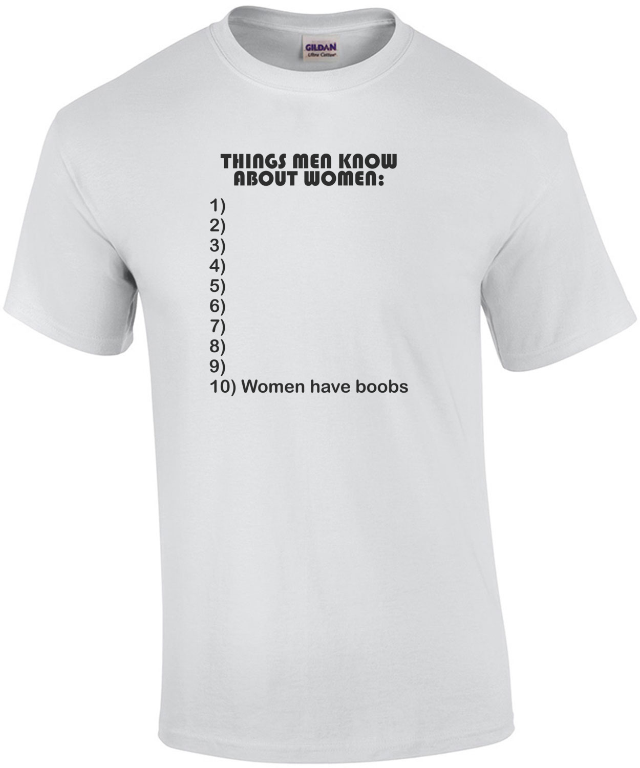 Things Men Know About Women shirt