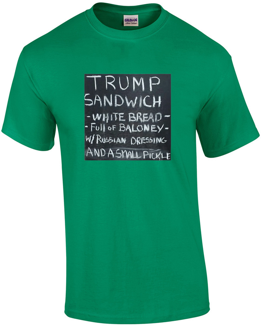 Trump Sandwich, white bread, full of baloney w/russian dressing and a ...