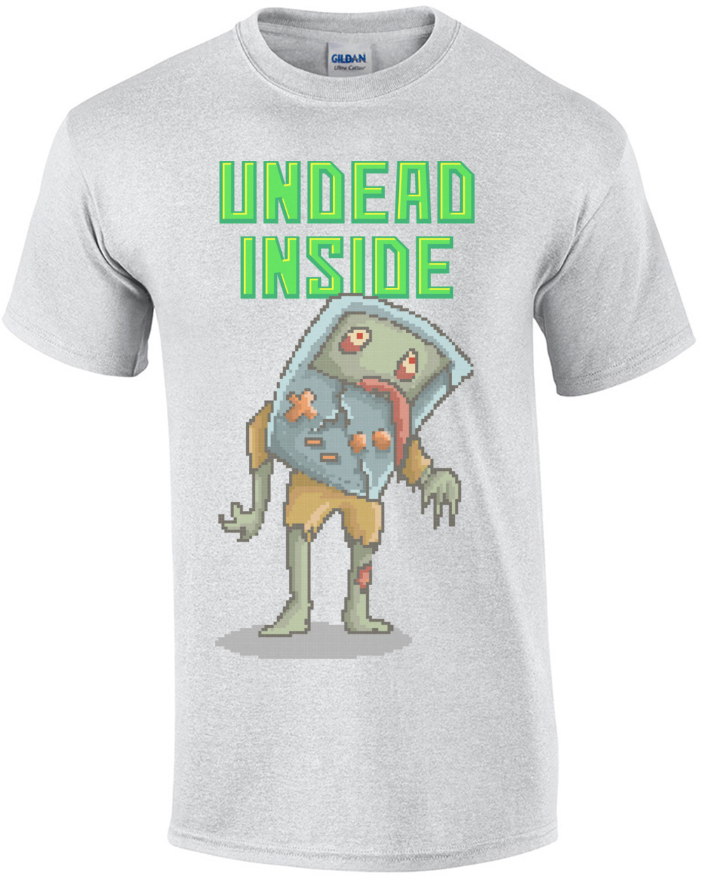 Undead Inside Retro Zombie Game Boy T-Shirt | eBay