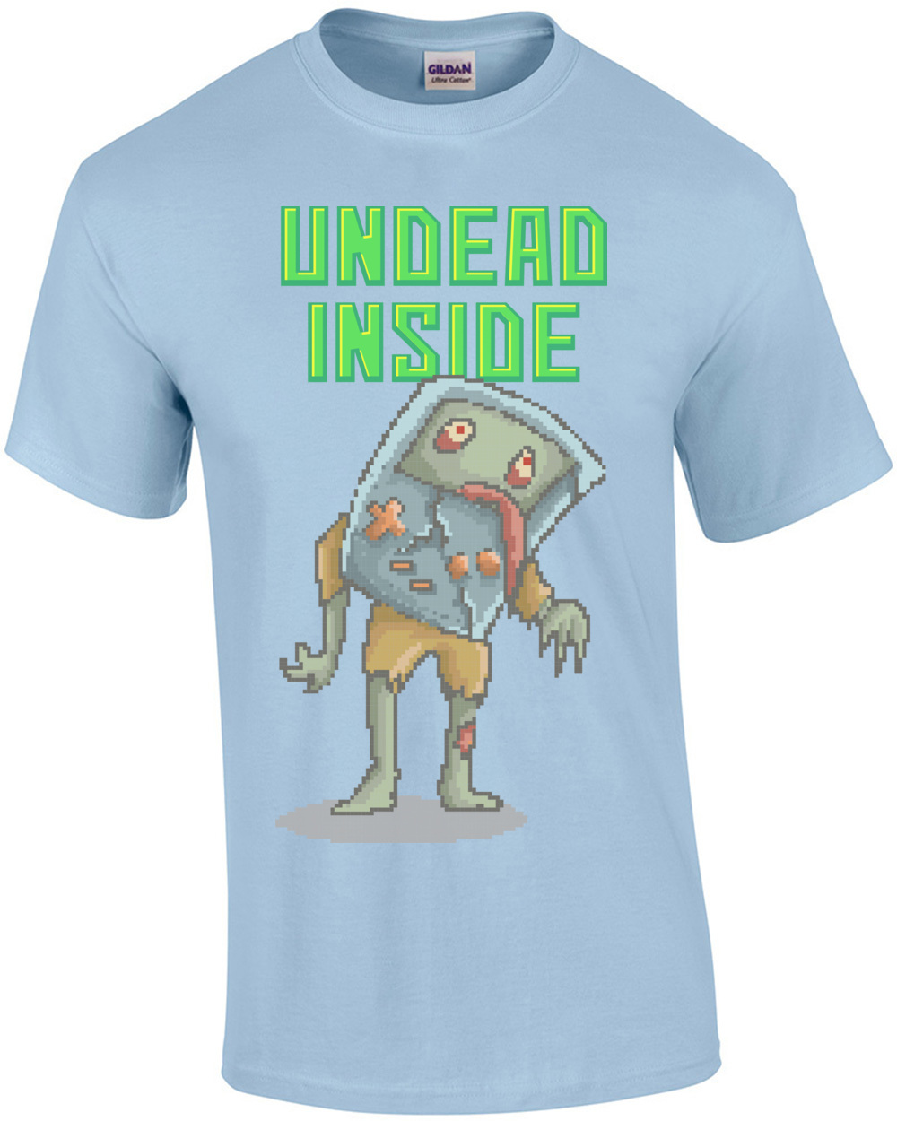 Undead Inside Retro Zombie Game Boy T-Shirt | eBay