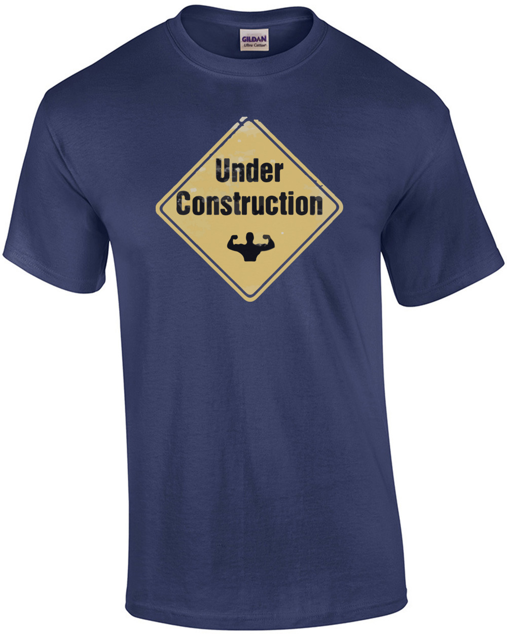 Under Construction Exercise T-Shirt | eBay